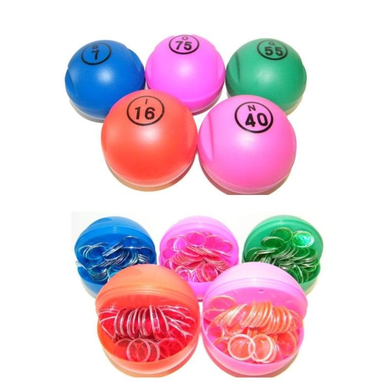 Magnetic Bingo Ball with 100 Chips | Abbott Bingo Products | Bingo Supplies