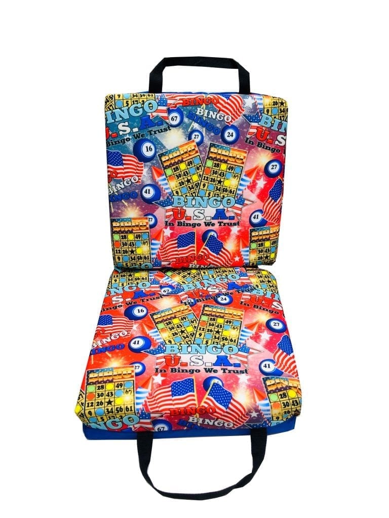 Bingo #1 Double Seat Cushion - Purple | Abbott Bingo Products | Bingo ...