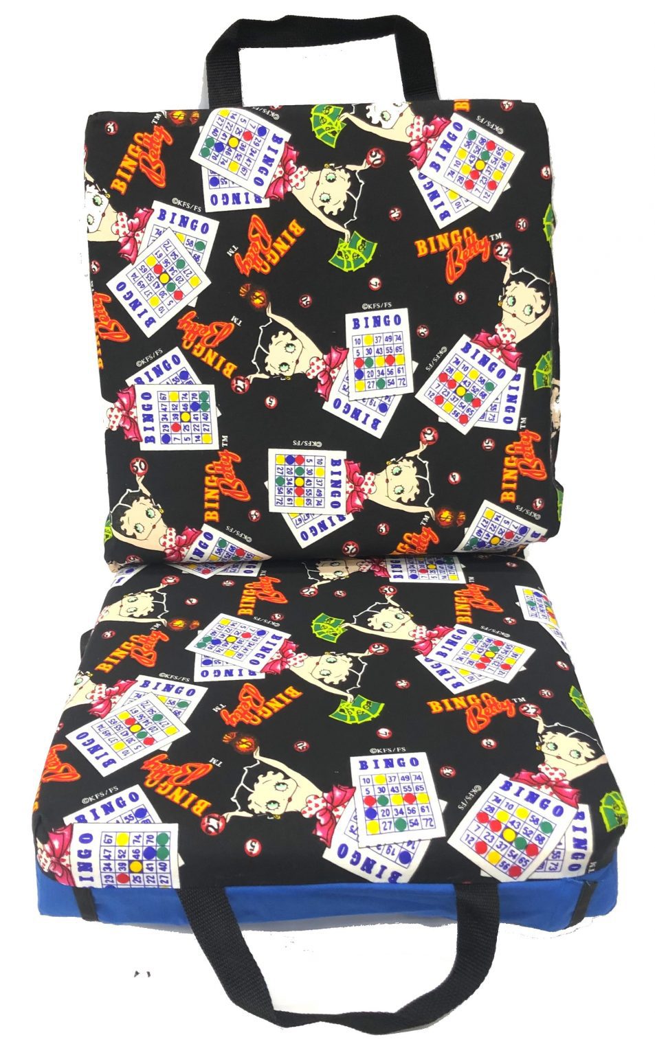 NEW- Bingo Betty Double Seat Cushion w/Dauber Pockets - Blue | Abbott ...