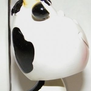Bobblehead Cow Bingo Ticket Holder | Abbott Bingo Products | Bingo Supplies
